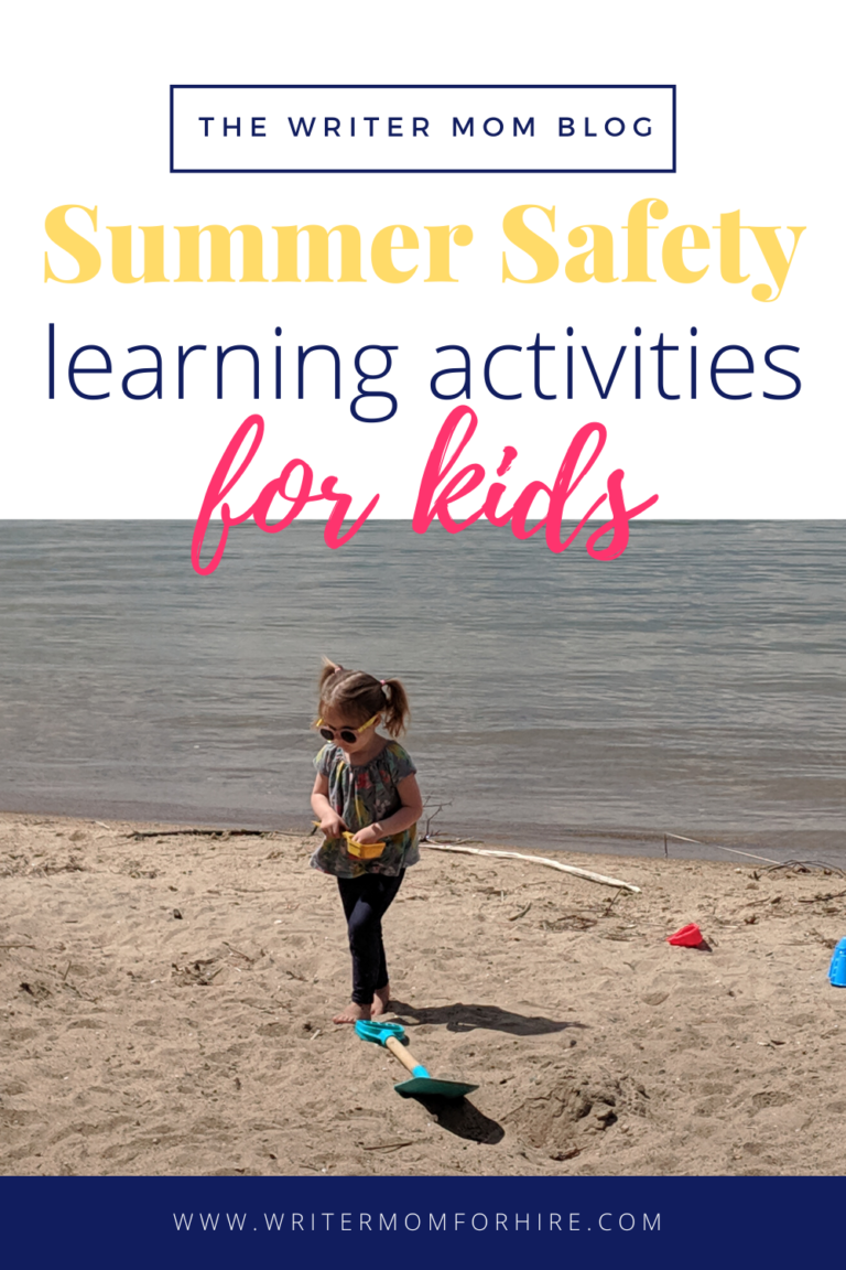 Fun Summer Safety Activities for Kids - The Writer Mom