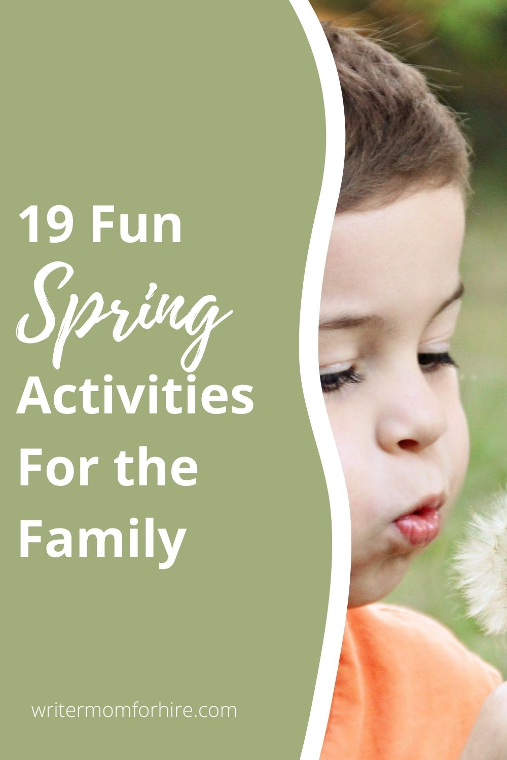 19 Spring Activities for Families (6 of them are FREE) - the Writer Mom