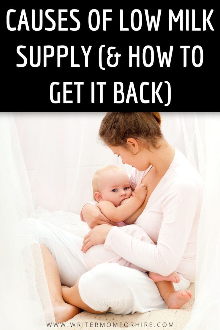 Sudden Drop in Milk Supply? 5 Possible Causes (& How to Get It Back ...