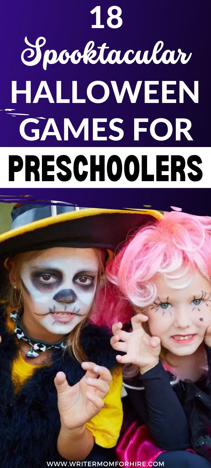18 Fun Games for Halloween for Preschoolers - the Writer Mom