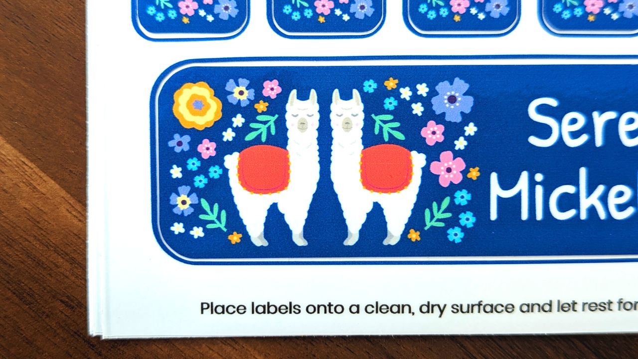 How to Label School Supplies the Easy Way - The Writer Mom